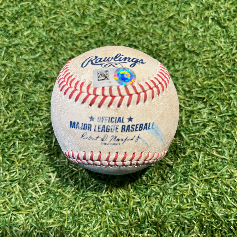 Game-Used Baseball: Tim Mayza 224th Career Strikeout (TOR@KC 4/4/23 ...