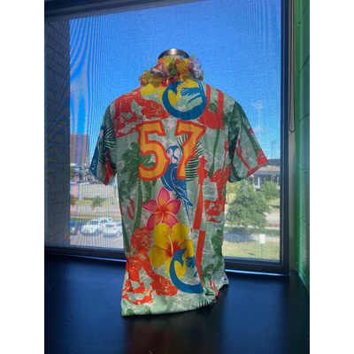 Norfolk Tides #57 Margaritaville Jersey - Size 50 | MiLB Auctions