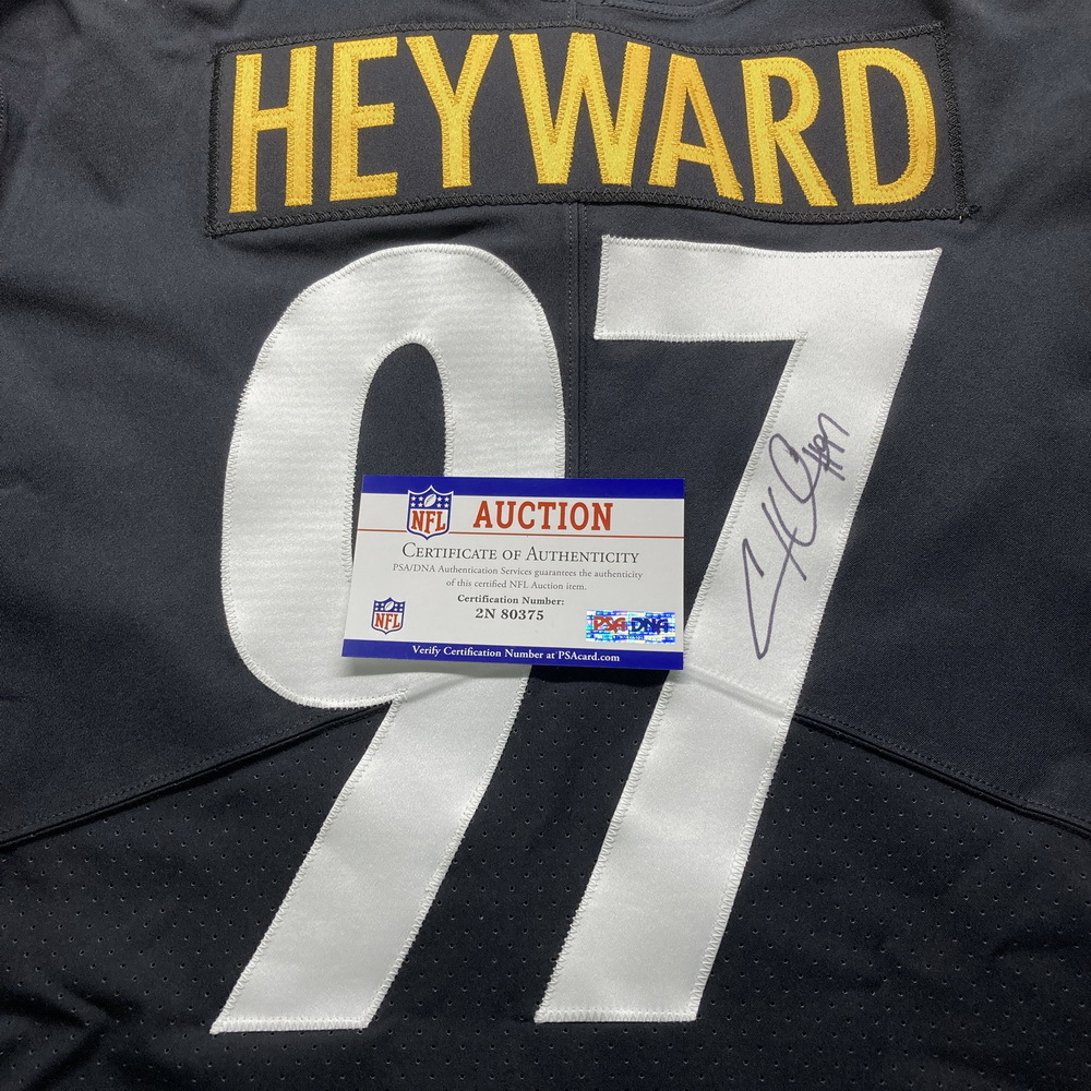 NFL - Steelers Cameron Heyward Signed Authentic Jersey Size 46 | The ...