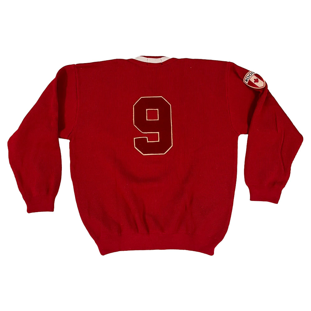 Gordie Howe Custom Roots Sweater - NHL Auctions