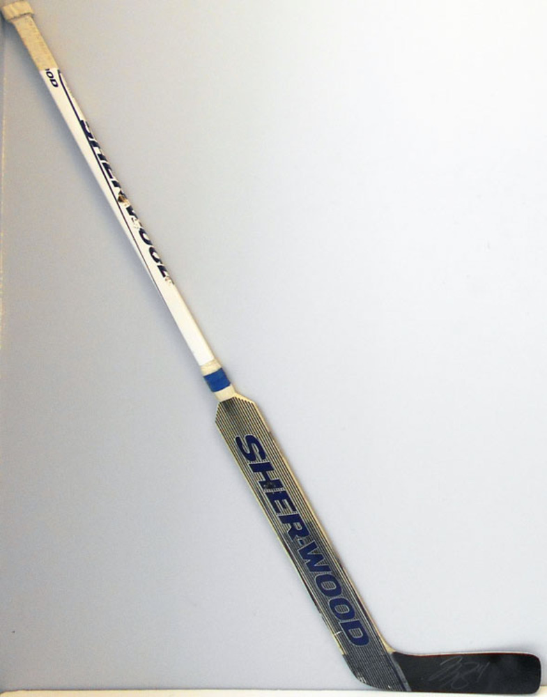 #34 Jake Allen Game Used Stick - Autographed - St. Louis Blues - NHL ...