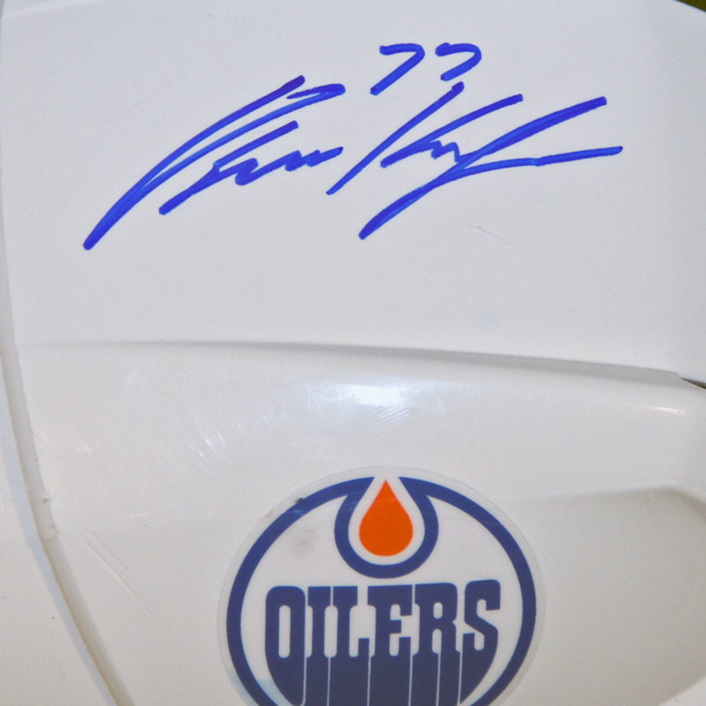 Oscar Klefbom #77 - Autographed 2016-17 (1st Half) Edmonton Oilers Game ...
