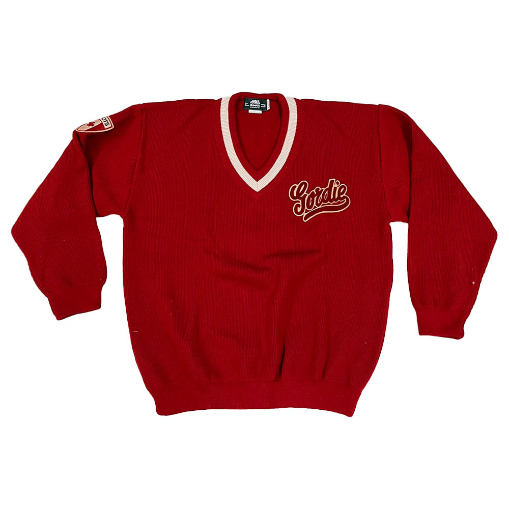 Gordie Howe Custom Roots Sweater - NHL Auctions