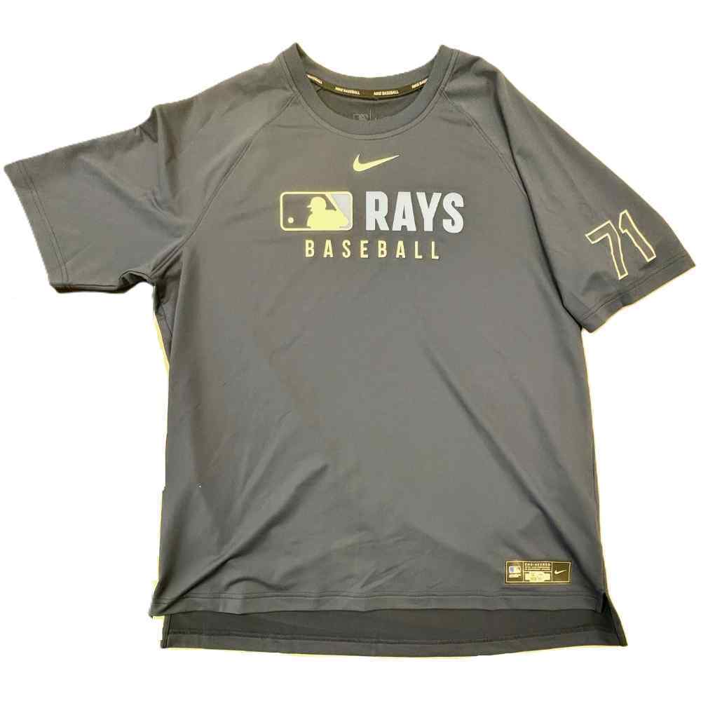 Team Issued Nike Pullover: Cole Sulser - 2025 | Tampa Bay Rays Auctions