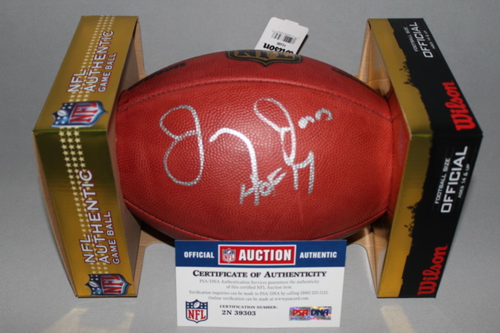 HOF - COWBOYS JERRY JONES SIGNED AUTHENTIC FOOTBALL | The official ...