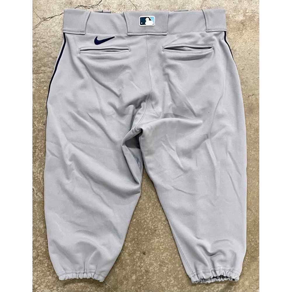 Team Issued Road Gray Pants: RK | Tampa Bay Rays Auctions