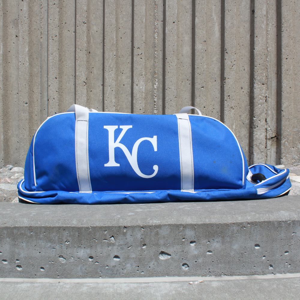 Team-Issued Equipment Bag: Hunter Dozier | MLB Auctions