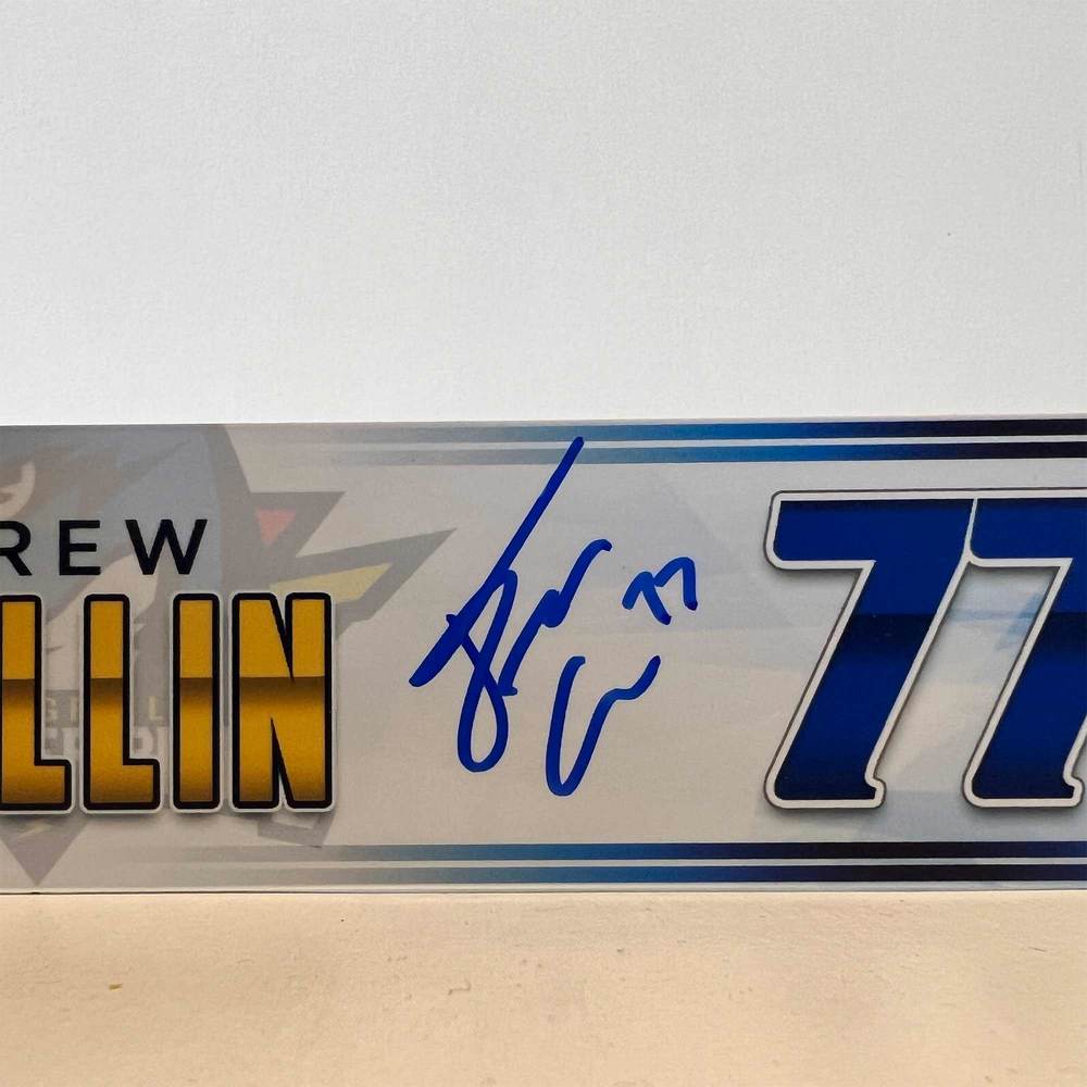 AHL Authentic - 2022-23 Springfield Thunderbirds Locker Room Nameplate ...