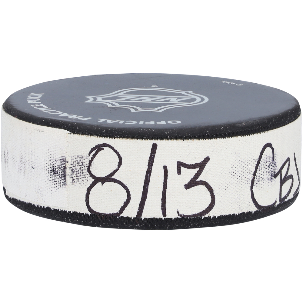 Tampa Bay Lightning vs. Columbus Blue Jackets Practice-Used Warm-Up ...