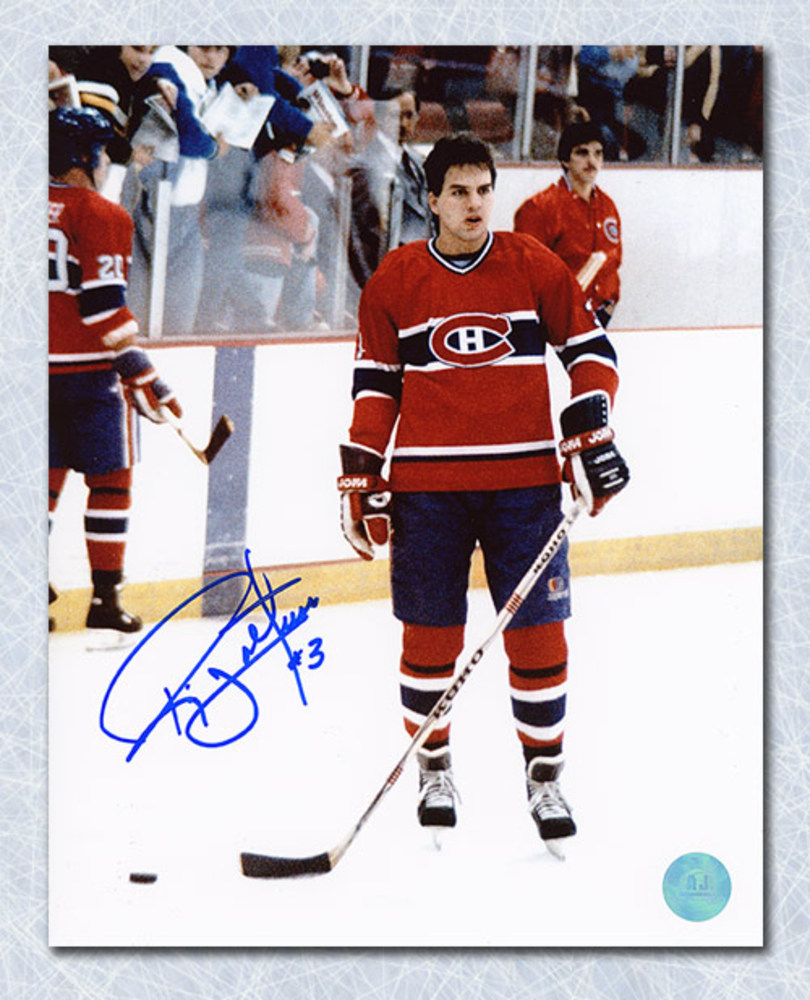 Ric Nattress Montreal Canadiens Autographed 8x10 Photo - NHL Auctions