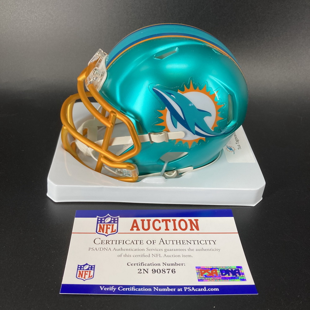 Marty Lyons Foundation - Miami Dolphins Star QB Tua Tagovailoa Signed ...