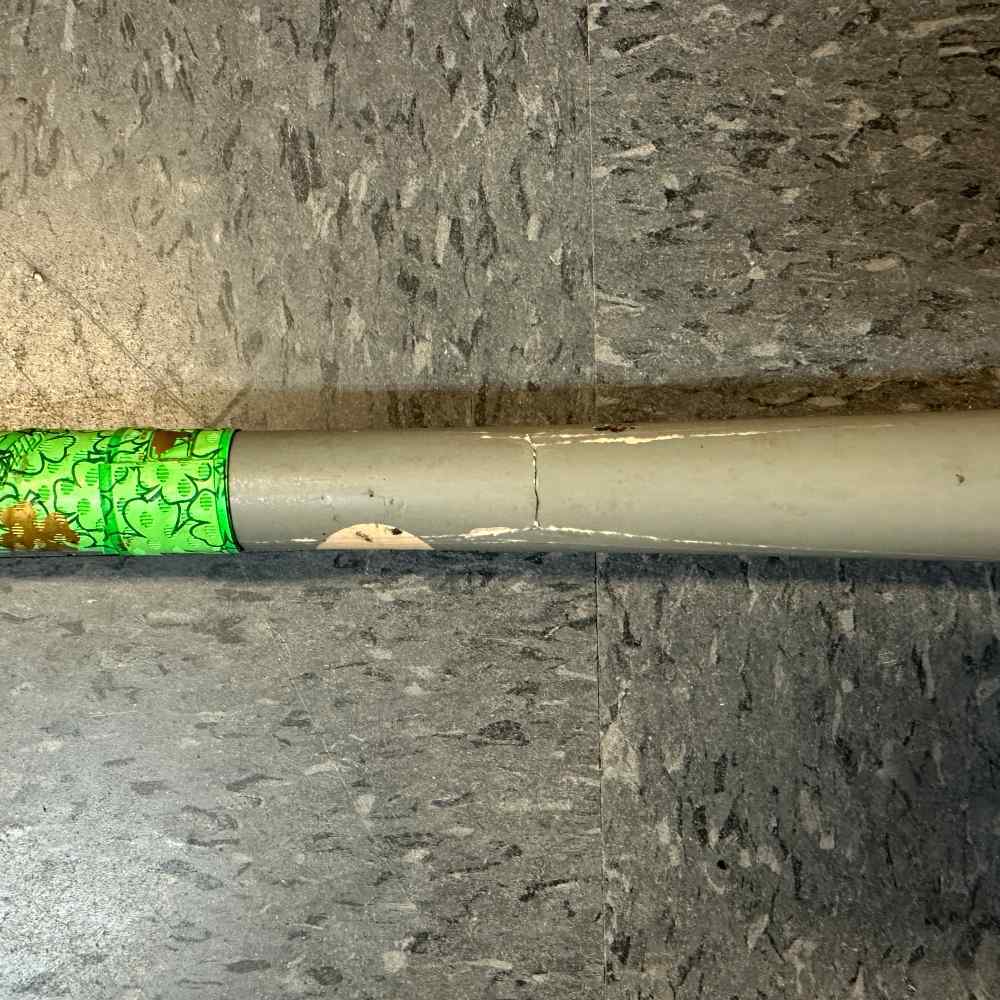 2025 Game-Used & Autographed Broken Bat - #61 Drew Gilbert - 9/7/25 ...