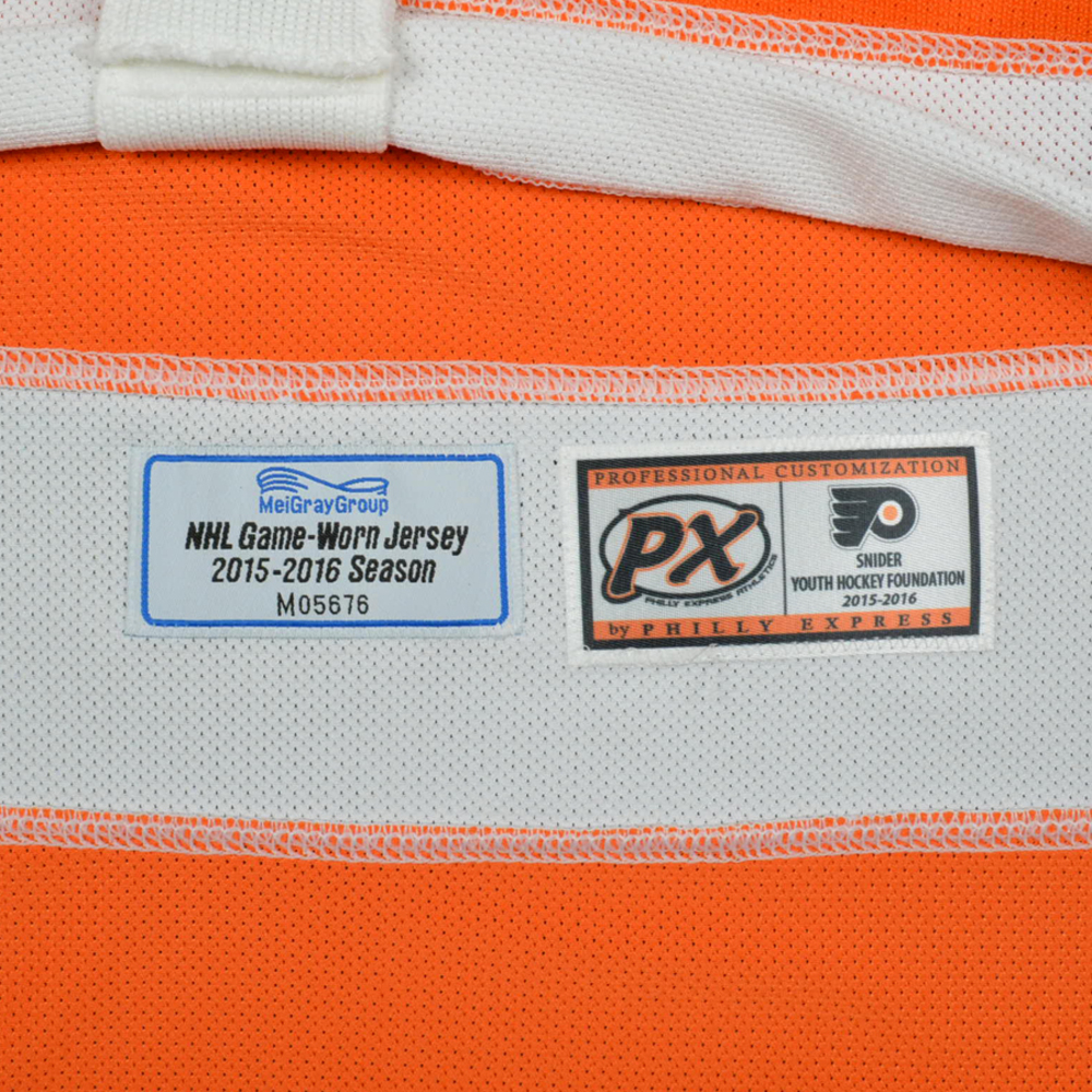 R.J. Umberger - Philadelphia Flyers - Snider Hockey Night Autographed ...