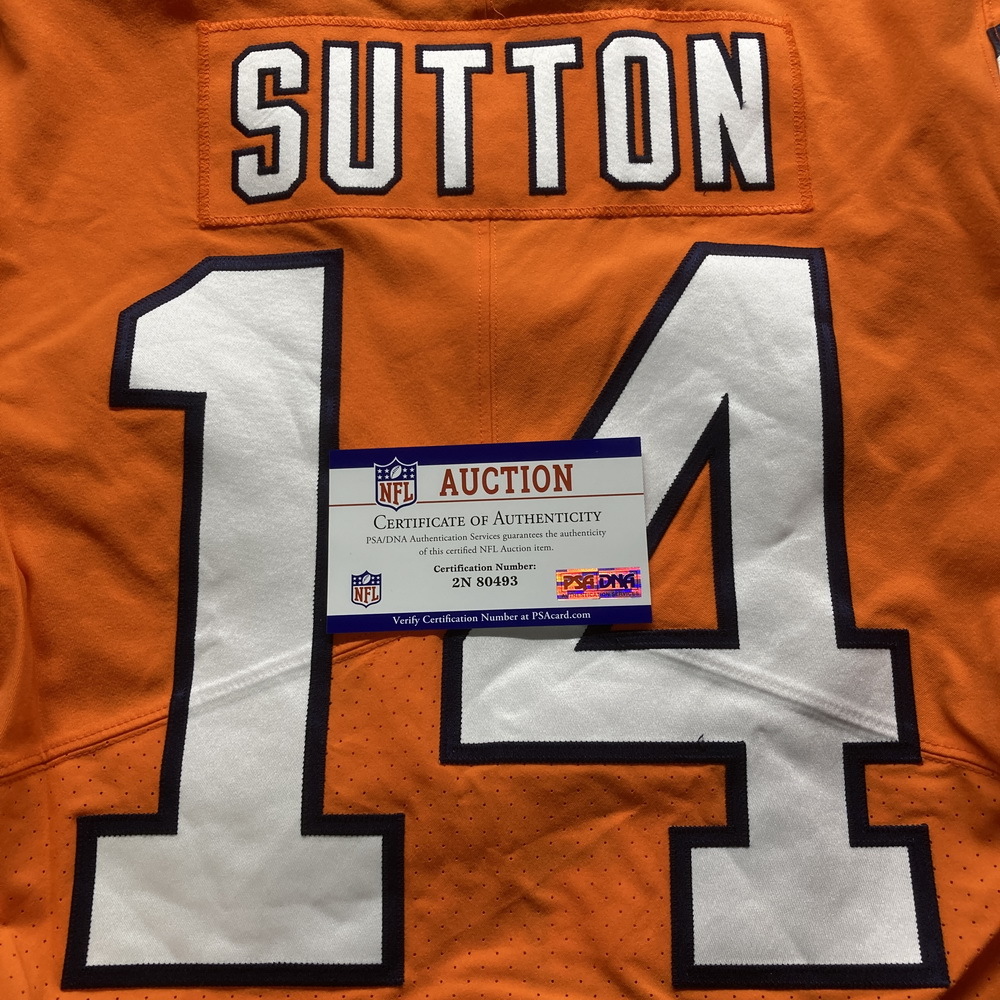 STS - Broncos Courtland Sutton Game Used Jersey Size 40 (11/14/21) with ...