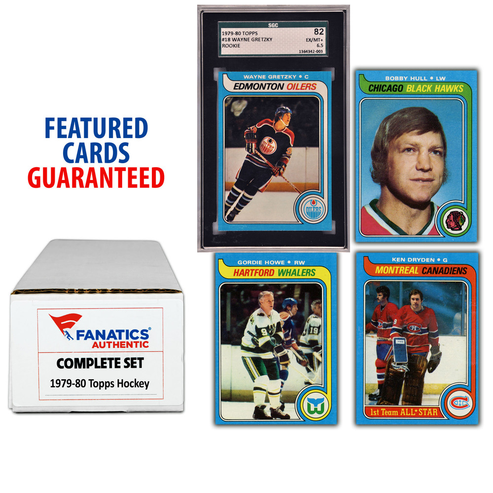 1979-80 Topps Hockey Complete 264 Card Set with SGC Graded 84 Ex-Mt ...