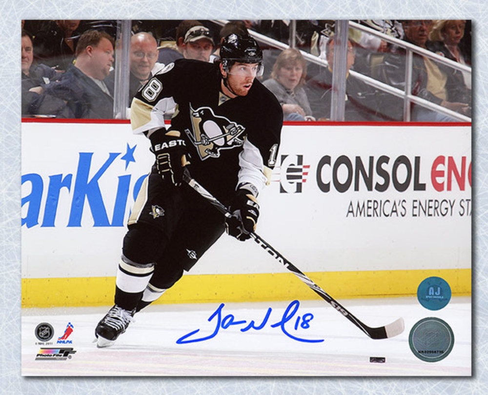 James Neal Pittsburgh Penguins Autographed Action 8x10 Photo - NHL Auctions