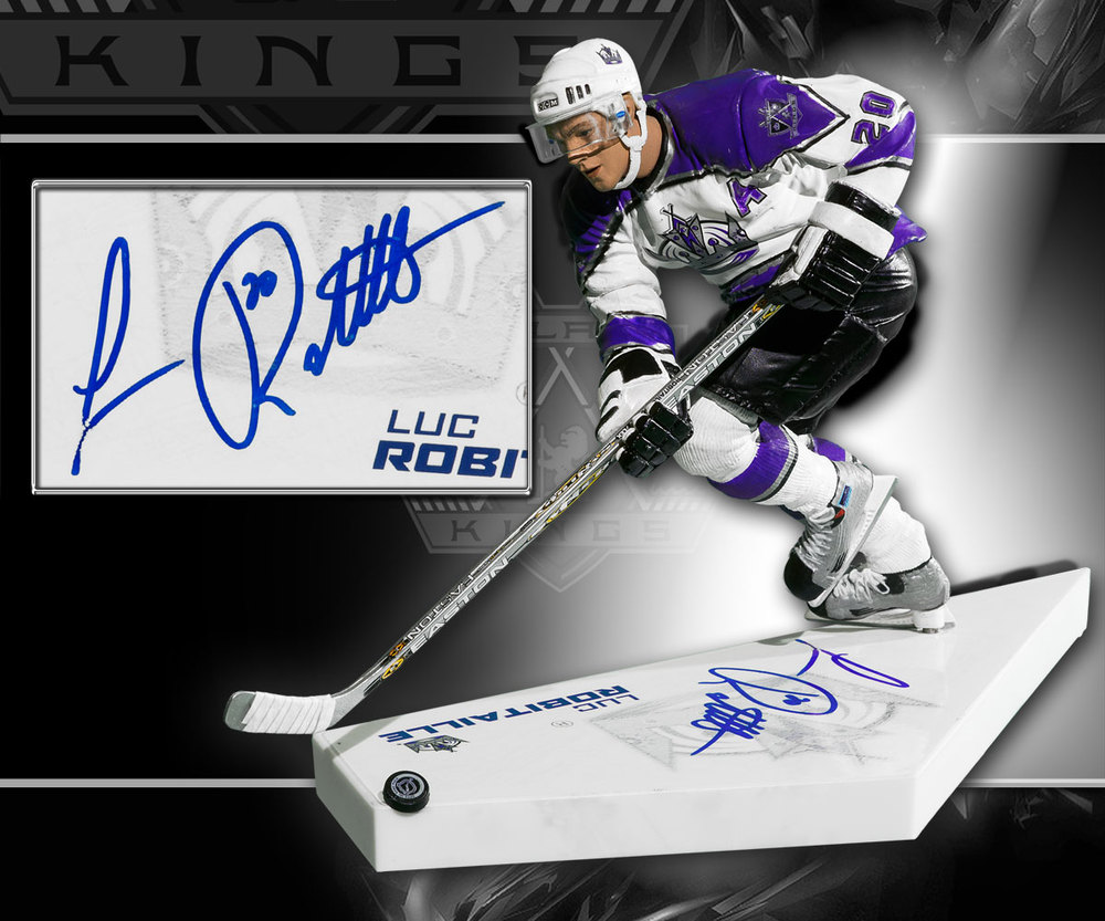 Luc Robitaille Los Angeles Kings Autographed McFarlane Figurine - NHL Auctions