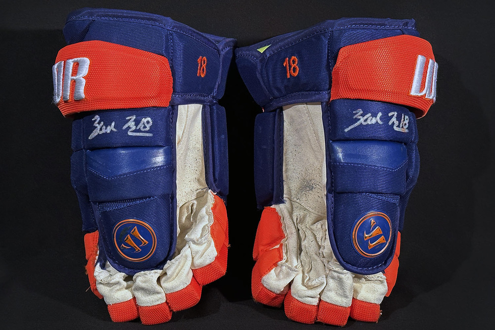 Zach Hyman #18 - Autographed 2022-23 Edmonton Oilers Game-Worn Warrior ...