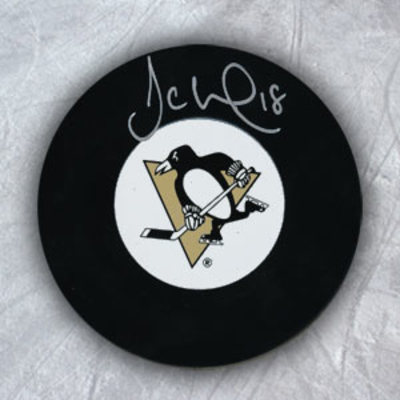 JAMES NEAL Pittsburgh Penguins Autographed Hockey Puck *Nashville ...