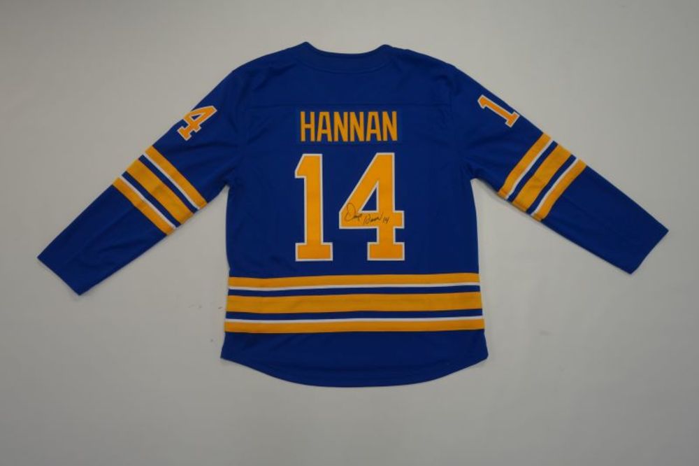 Dave Hannan Autographed 2023 Alumni Beer & Wine Festival Jersey - NHL ...