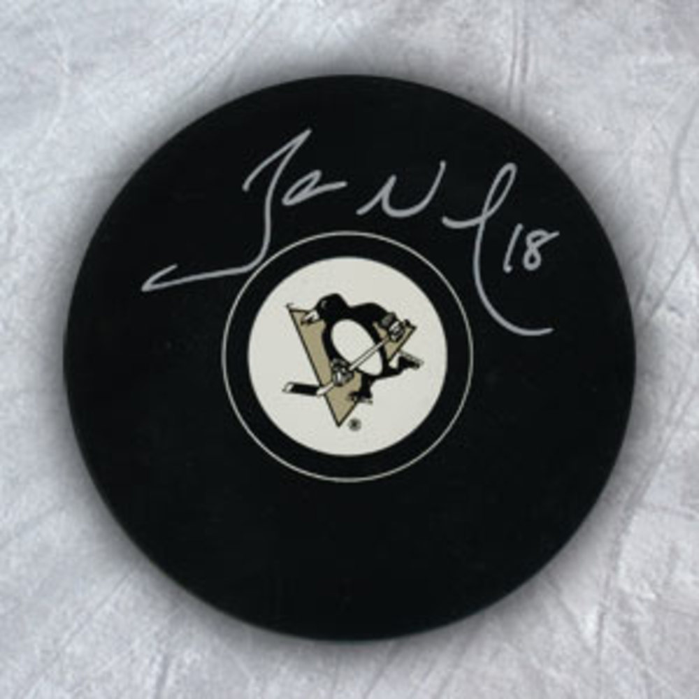 James Neal Pittsburgh Penguins Autographed Hockey Puck - NHL Auctions