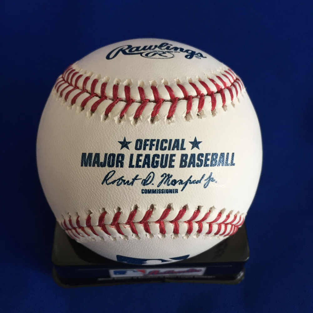 UMPS CARE AUCTION: John Tumpane Signed Baseball - Not MLB Authenticated ...