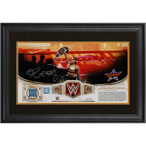 Ronda Rousey Signed