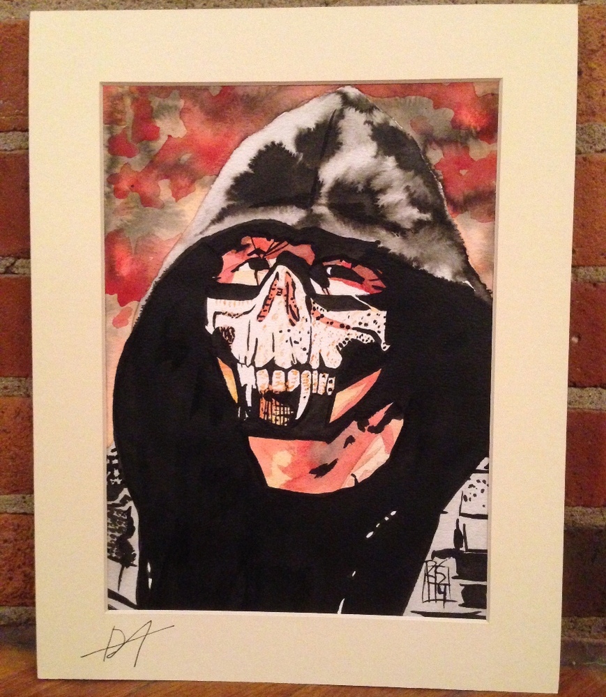 Dean Ambrose Signed Painting by Rob Schamberger | WWE Auction