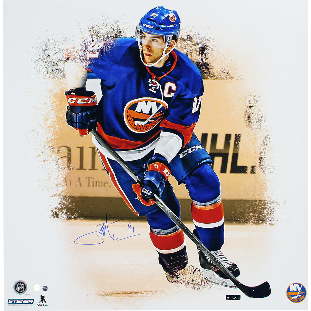 John Tavares Signed New York Islanders Spotlight Collection 24x24 Photo ...