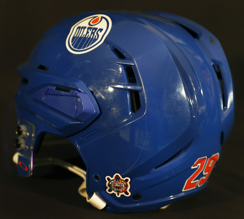 Leon Draisaitl #29 - 2022-23 Edmonton Oilers Game-Worn Royal Blue ...