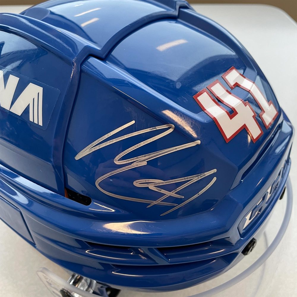 AHL Authentic - 2023 AHL All-Star Challenge Helmet Worn and Signed by ...