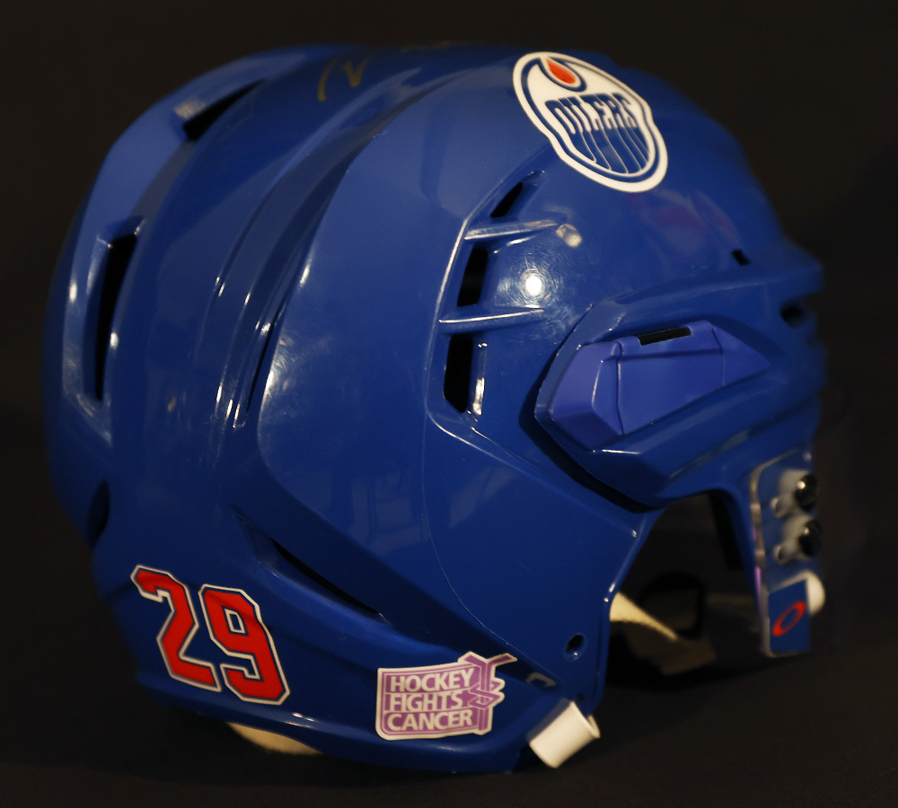 Leon Draisaitl #29 - 2022-23 Edmonton Oilers Game-Worn Royal Blue ...