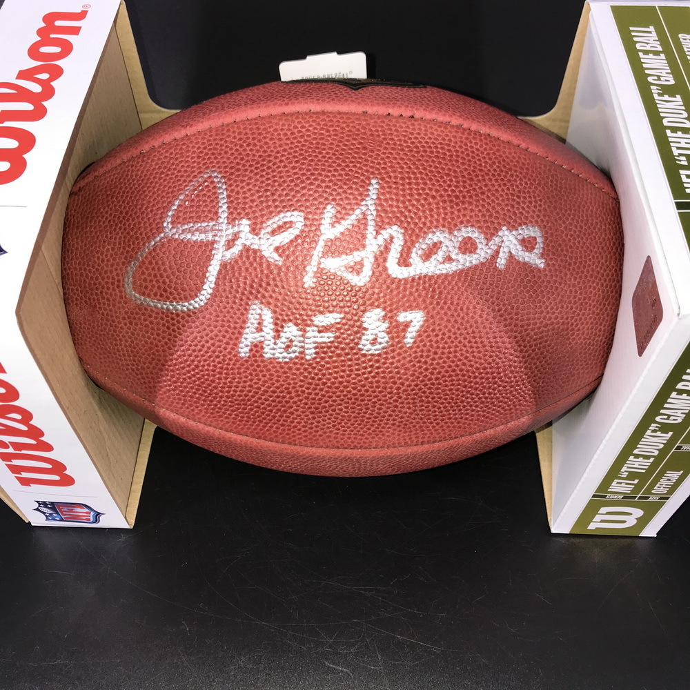 NFL - Steelers Joe Greene Signed Authentic Football | The official ...