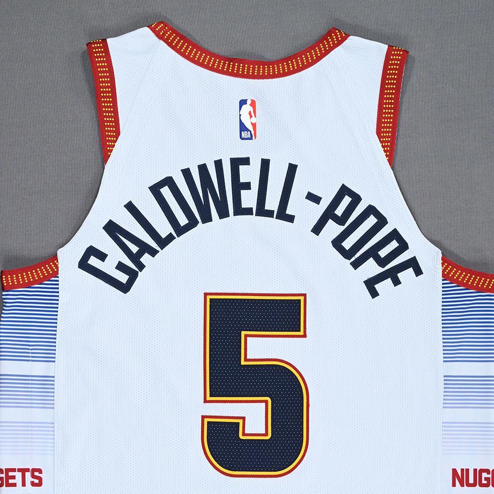 Kentavious Caldwell-Pope - Denver Nuggets - Game-Worn City Edition ...