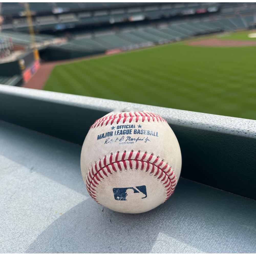 Connor Norby: Baseball - Game-Used (Foul Ball - 7/28/24 vs. Padres ...