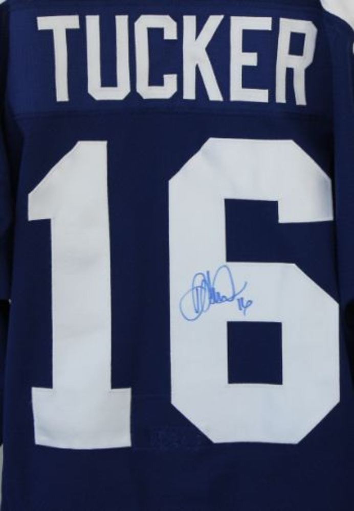 Darcy Tucker Autographed and Worn Winter Classic Alumni Jersey - NHL ...