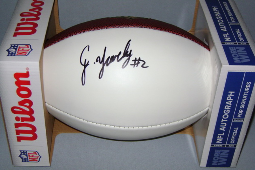 NFL - JOSEPH YEARBY SIGNED PANEL BALL | The official auction site of ...