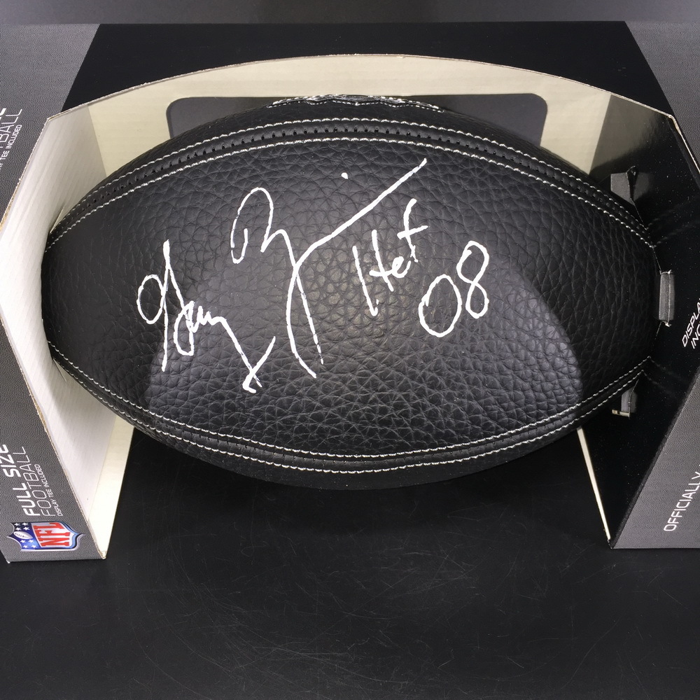 HOF - Broncos Gary Zimmerman Signed NFL Auction Exclusive Commemorative ...