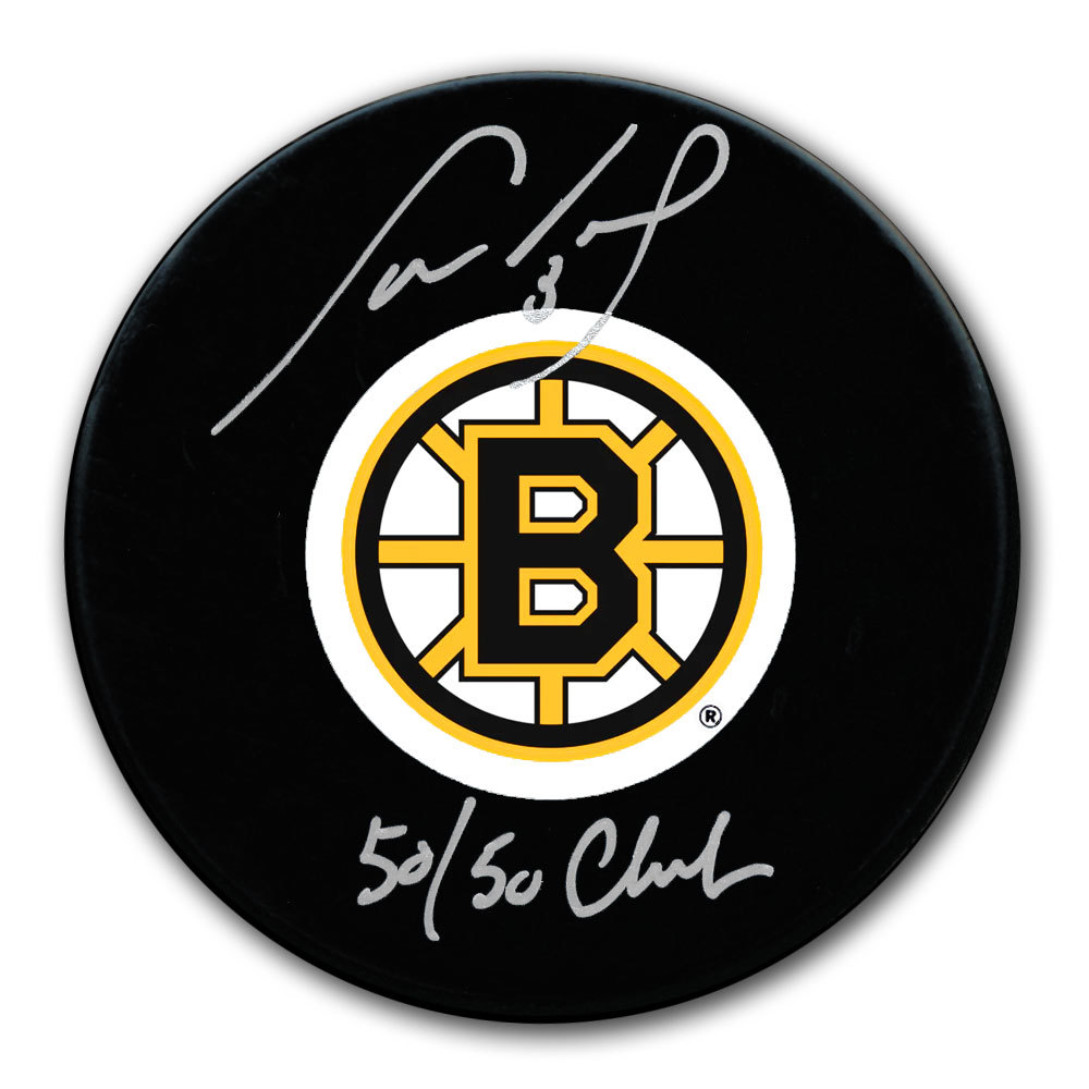 Cam Neely Boston Bruins 50/50 Club Autographed Puck - NHL Auctions