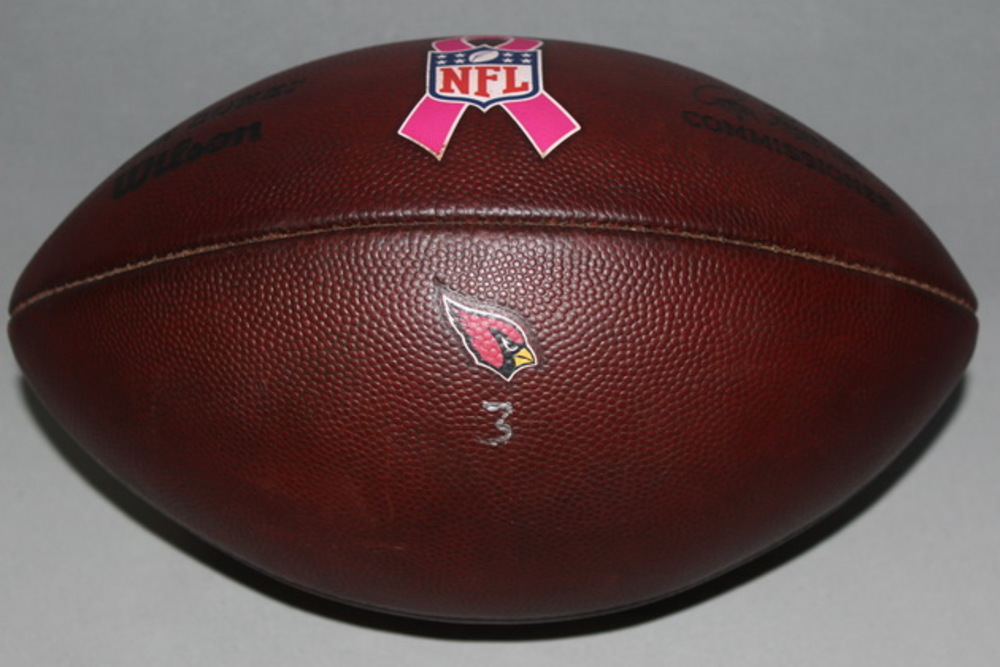 BCA - CARDINALS GAME USED FOOTBALL (OCTOBER 17, 2016) | The official ...