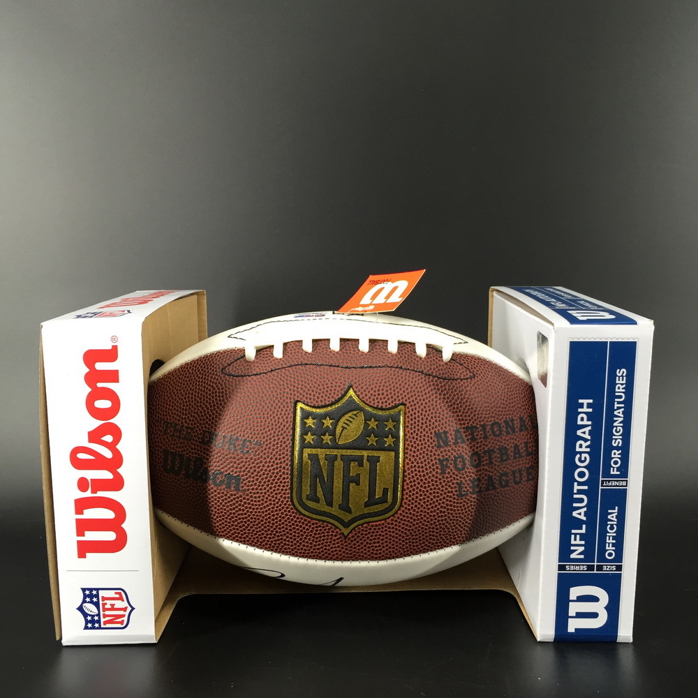 NFL - Raiders Isaiah Johnson Signed Panel Ball | The official auction ...