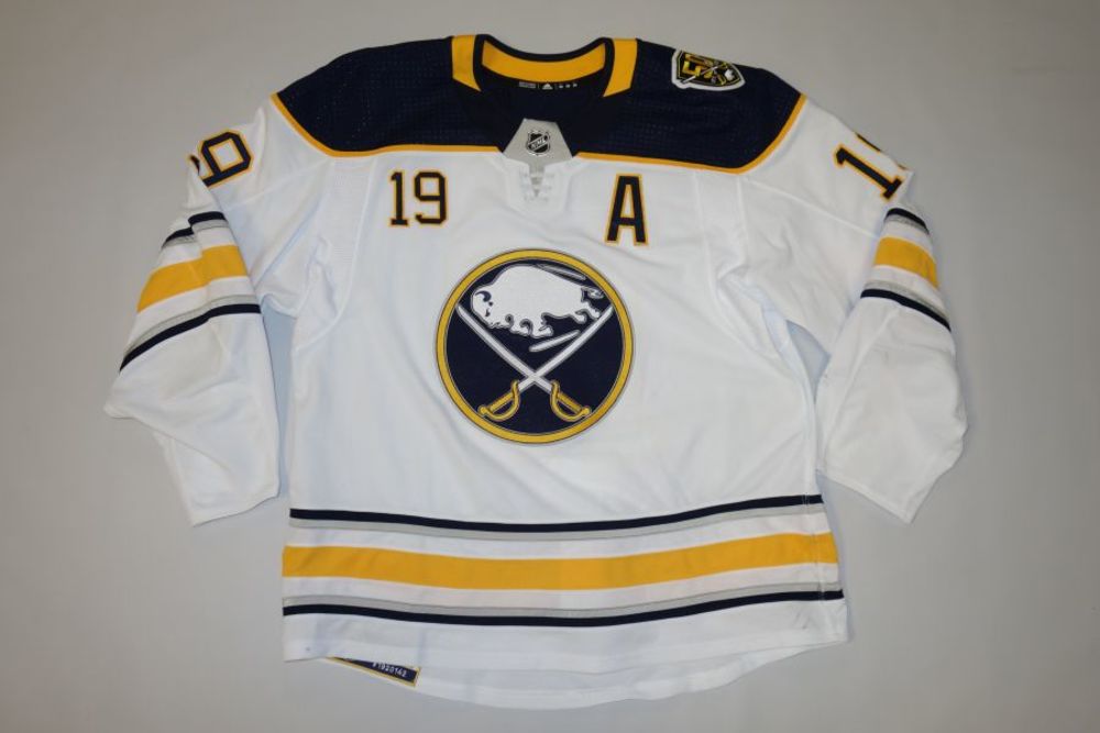 Jake McCabe 2019-20 Buffalo Sabres Game-Used Set 3 Away Jersey - NHL ...