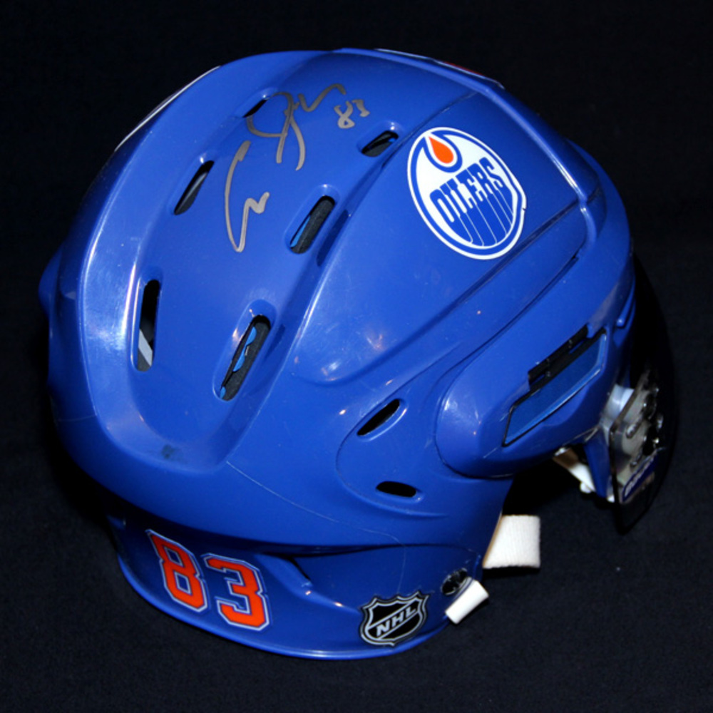 Ales Hemsky #83 - Autographed 2012-13 Edmonton Oilers Game Worn Royal ...