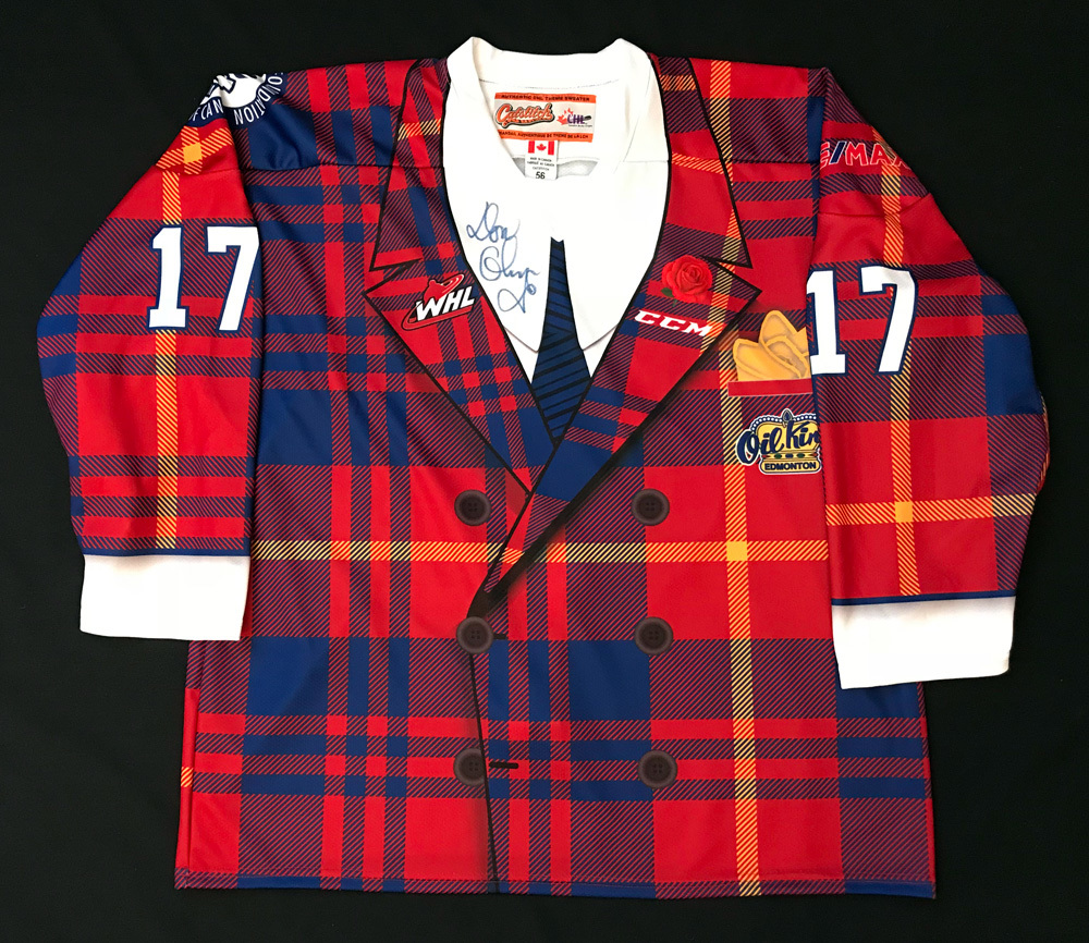 Don Cherry - Autographed Edmonton Oil Kings - NHL Auctions