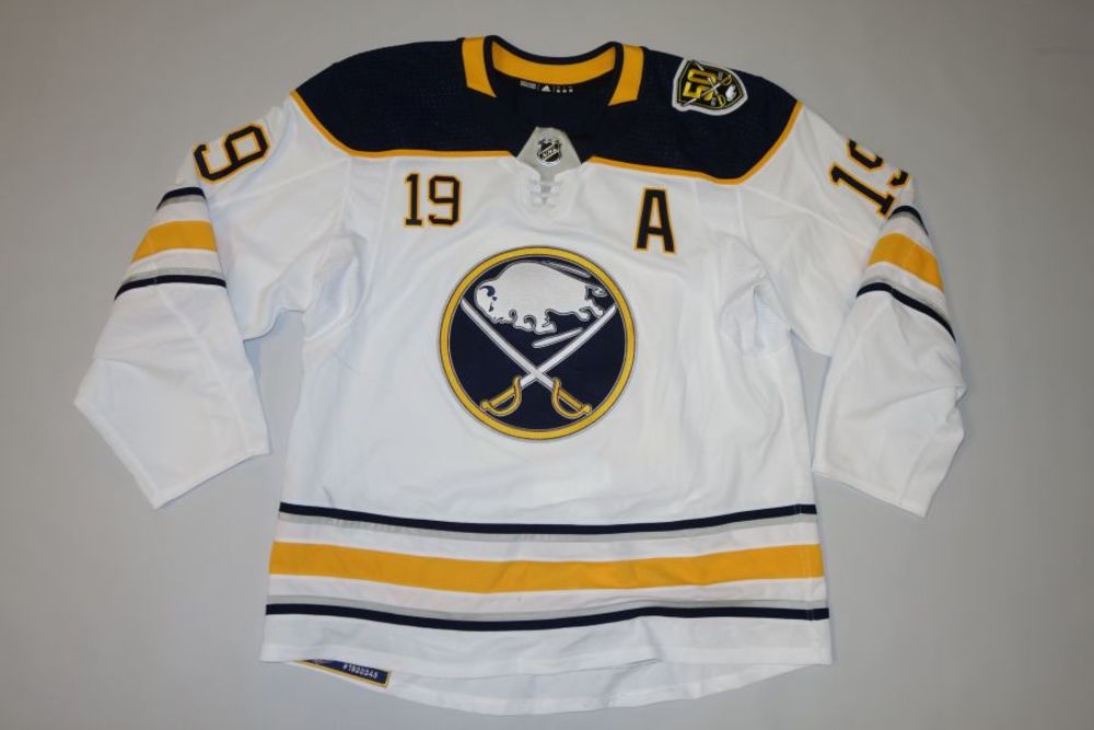 Jake McCabe 2019-20 Buffalo Sabres Game-Issued Set 3 Away Jersey (2 ...