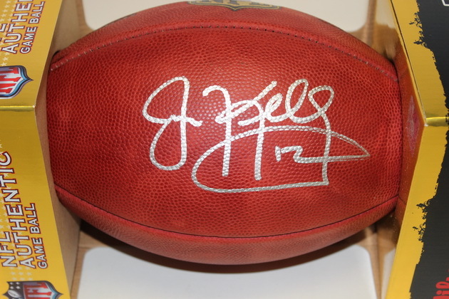 NFL - BILLS JIM KELLY SIGNED AUTHENTIC FOOTBALL | The official auction ...